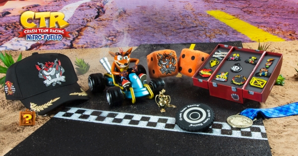 CRASH TEAM RACING merch revealed!