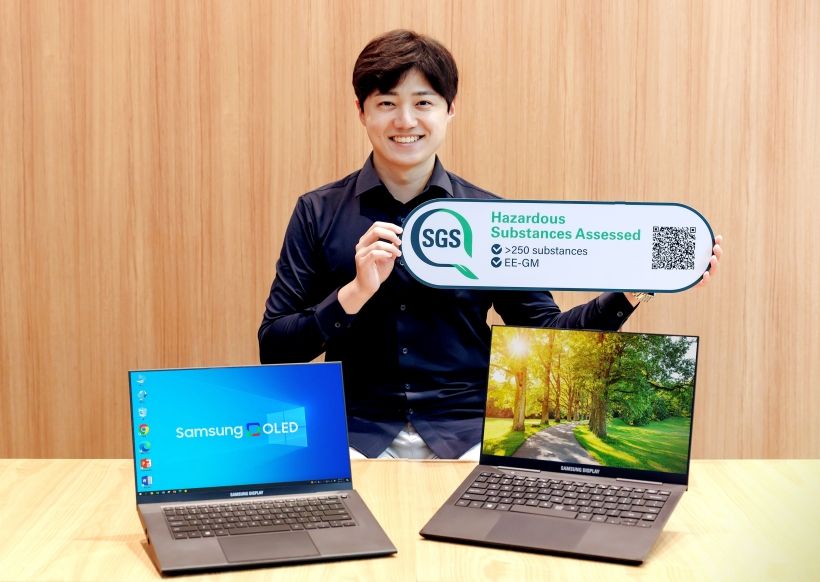 SGS Green Mark (ECCS, HSA) Awarded to Samsung Display in Industry First ...