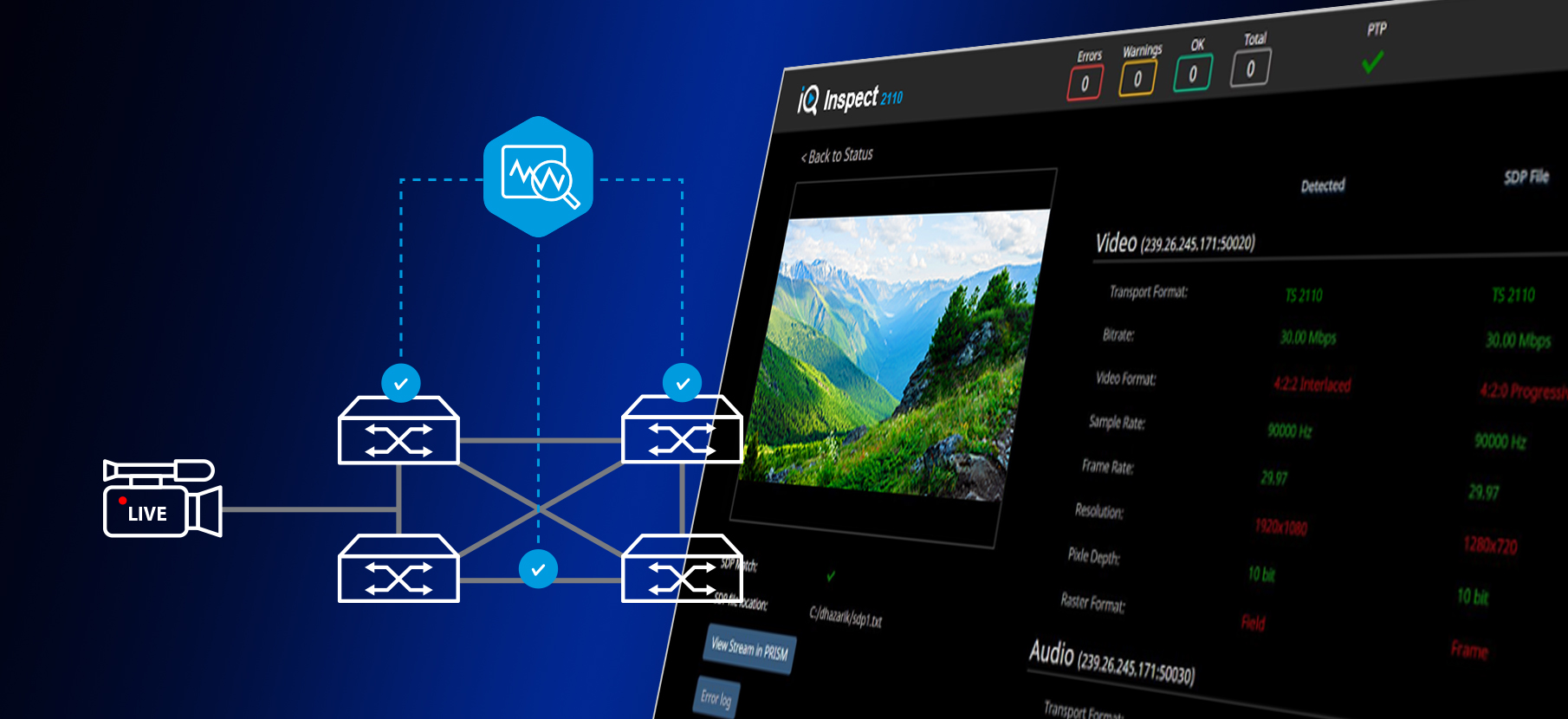 New SMPTE 2110-based Broadcast Video Monitoring System Introduced
