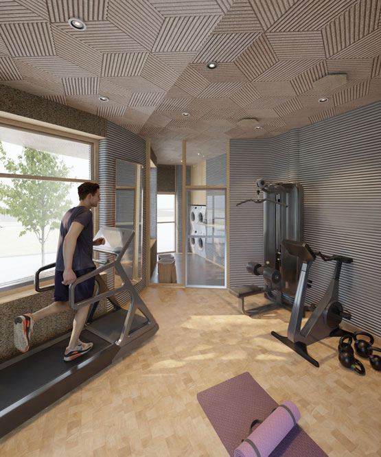 First low CO2 concrete building 3D printed in Copenhagen; a 72 m2 large ...