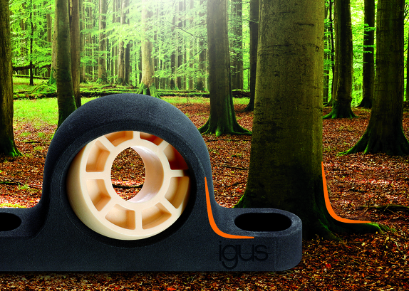 As strong as a tree: bionic design makes igus plastic pillow blocks robust