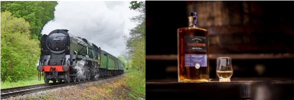 Experience the Kent Whisky & Steam Train at the Spa Valley Railway