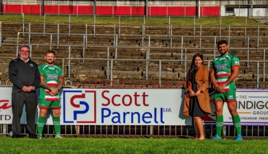 Ebbw Vale RFC agrees sponsorship with Scott Parnell Wales
