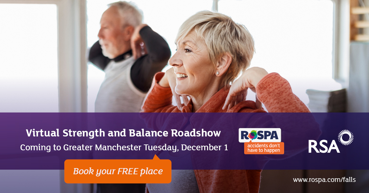 RoSPA and RSA to Provide Free Virtual Strength and Balance Sessions in ...