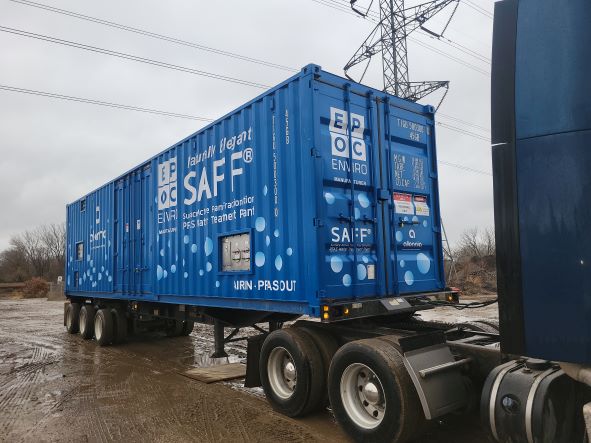 Surface Active Foam Fractionation (SAFF) PFAS remediation technology ...