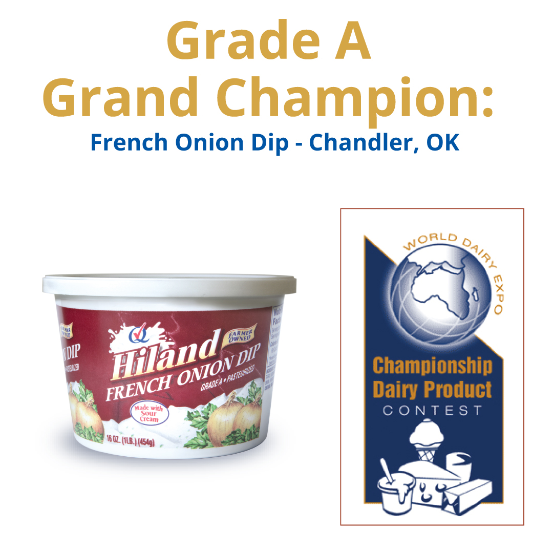 Hiland Dairy French Onion Dip Takes Top Honors at the 2022 World Dairy ...