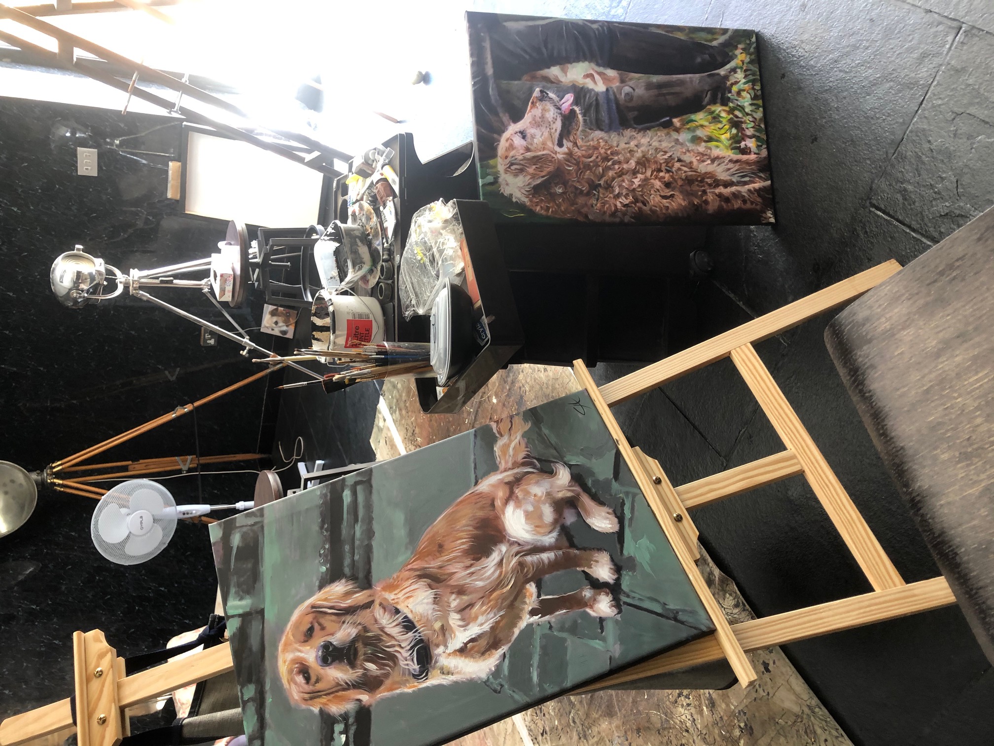 The dog painter of Henley completes 2000 portraits of dogs of Henley-on ...