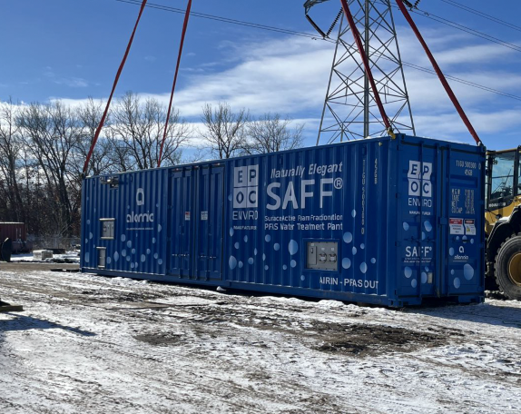 Surface Active Foam Fractionation (SAFF) PFAS remediation technology ...