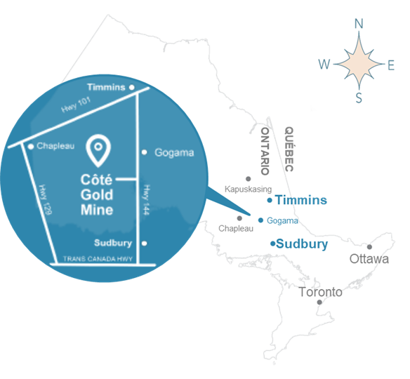 Wood’s Growth in Gold Continues as Côté Gold Project Moves Ahead in Canada